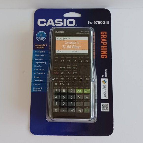 Casio | Other | Casio Fx975giii Black Graphing Calculator | Poshmark